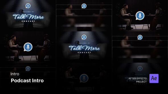 Intro/Opening - Podcast Intro After Effects Project Files, After ...