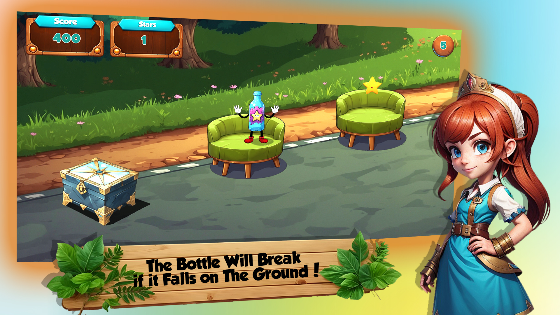 Bottle Flip HTML5 Construct 3 Game by pairplaycreation | CodeCanyon