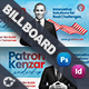 Political Billboard Templates, Print Templates | GraphicRiver