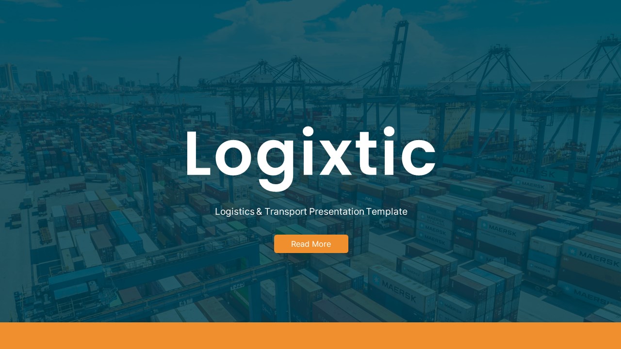Logixtic - Logistics & Transport PowerPoint Template, Presentation ...
