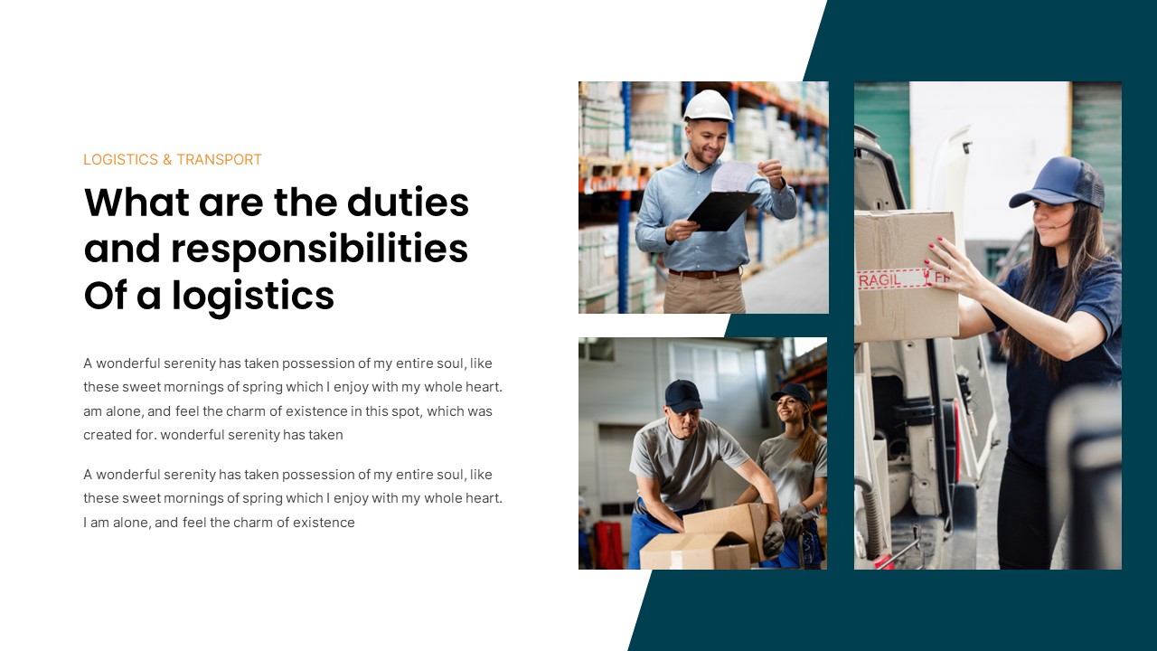 Logixtic - Logistics & Transport PowerPoint Template, Presentation ...