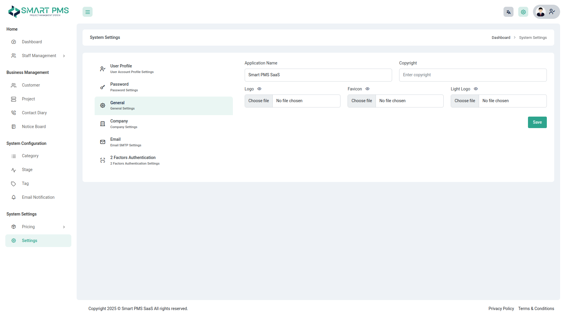 Smart PMS SaaS - Project Managment System by smartwebinfotech | CodeCanyon
