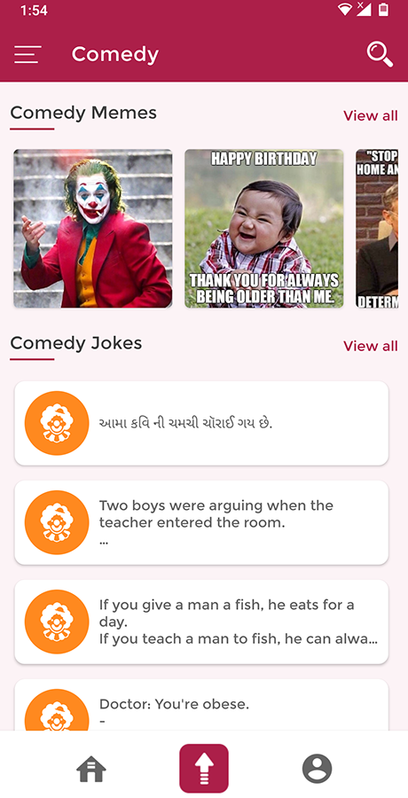 Android Jokes & Memes App (Joke, Meme, Image Jokes, Text Jokes) by ...