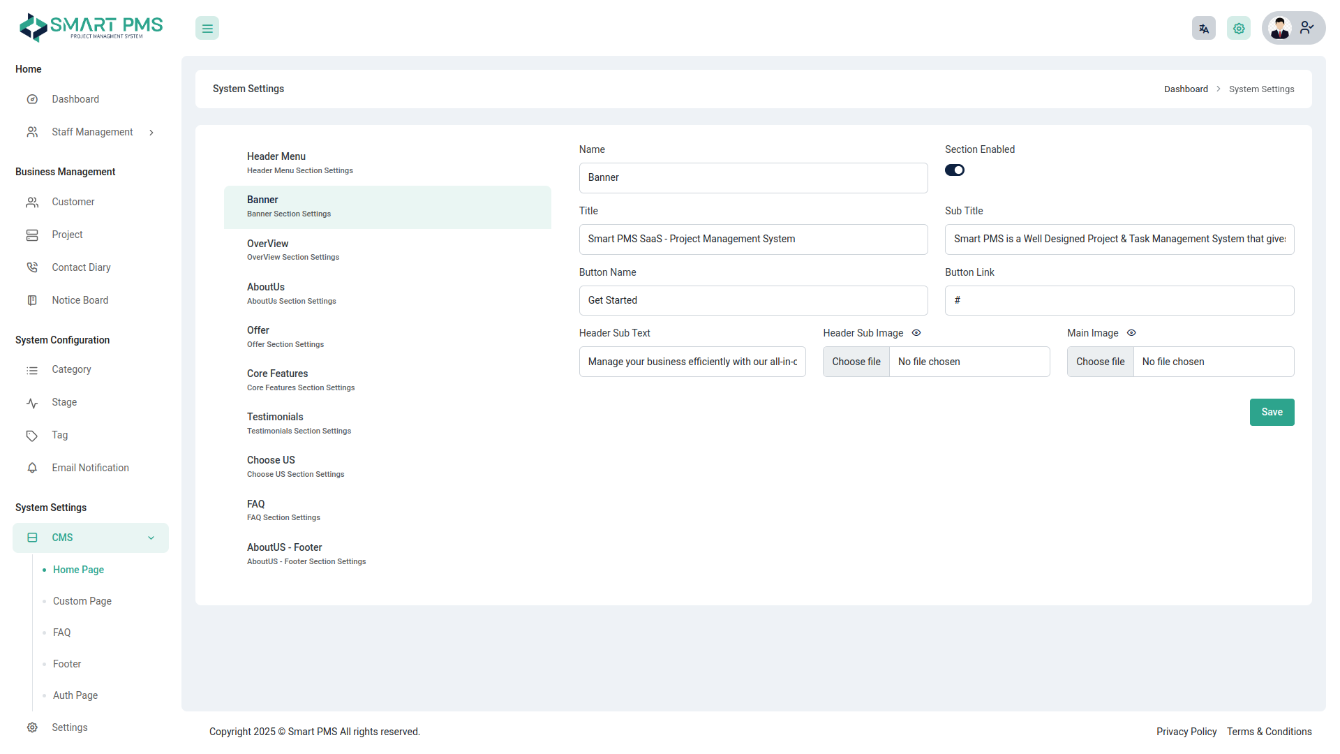 Smart PMS - Project Managment System by smartwebinfotech | CodeCanyon