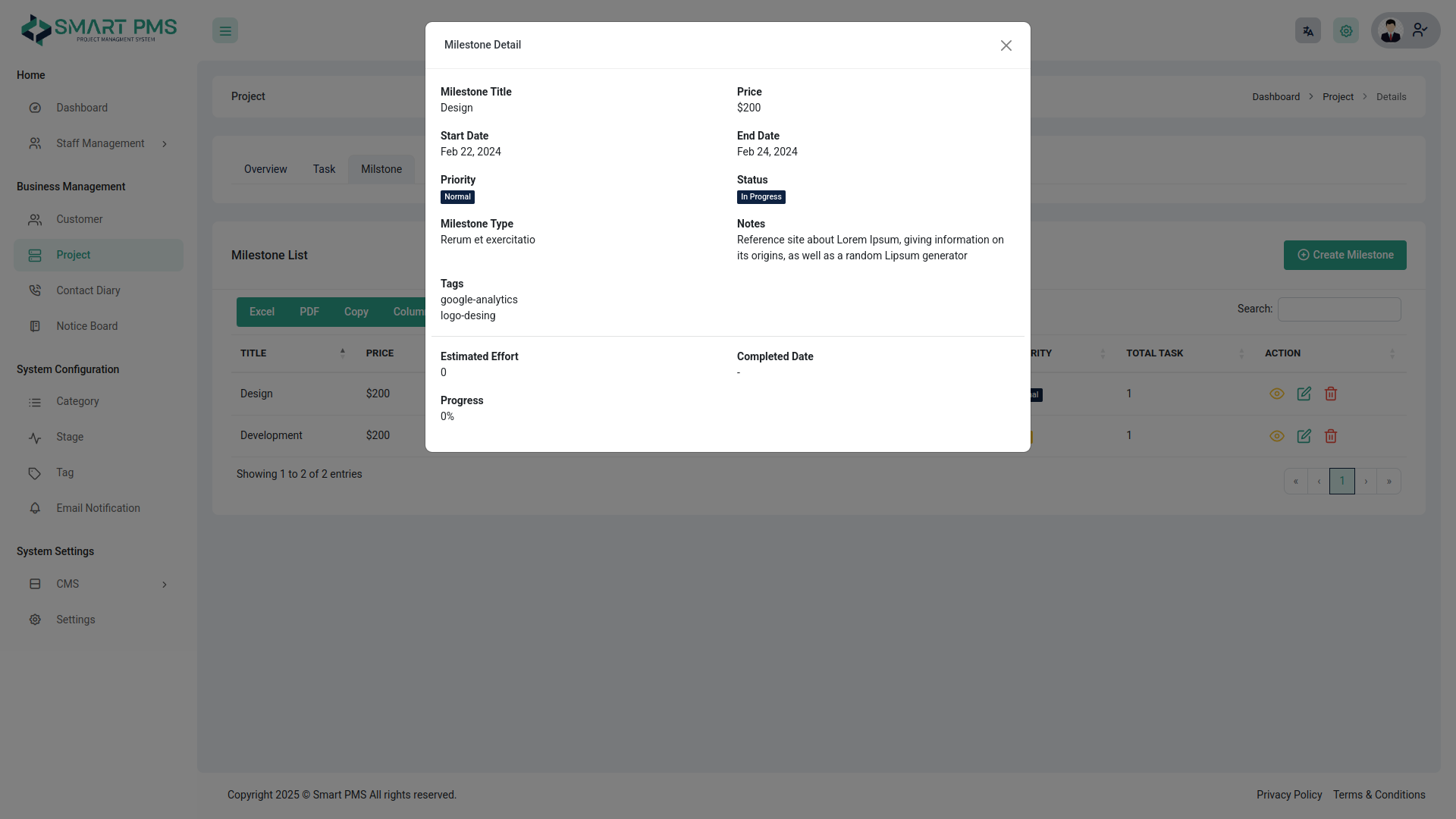 Smart PMS - Project Managment System by smartwebinfotech | CodeCanyon