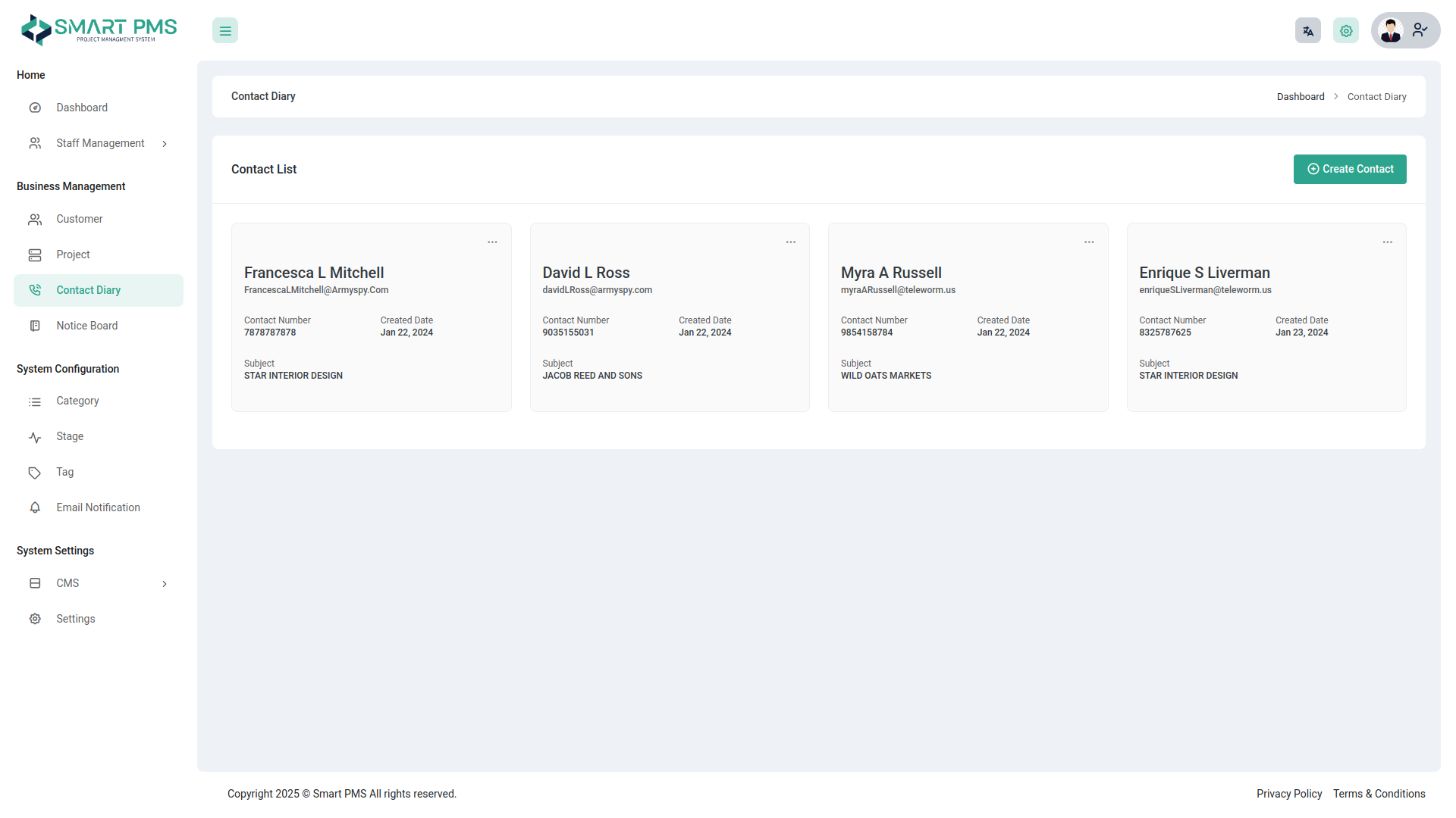 Smart PMS - Project Managment System by smartwebinfotech | CodeCanyon