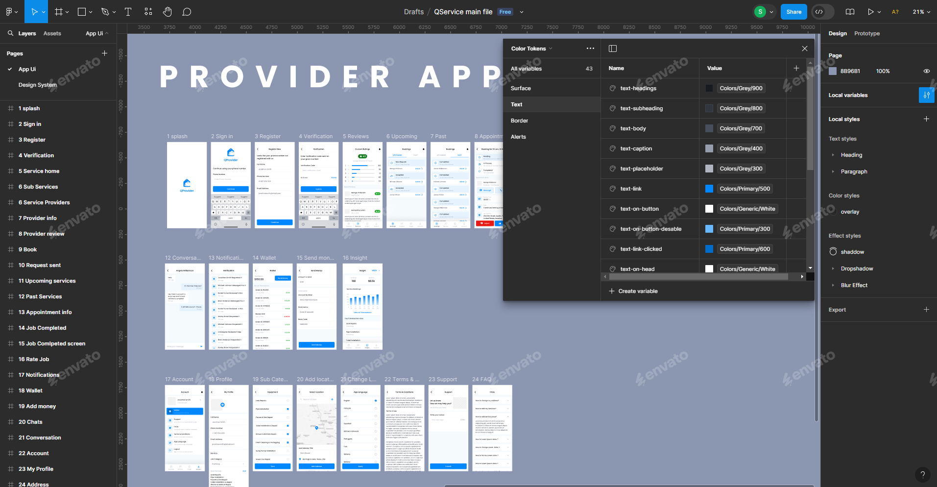 2 App| Service Provider Booking App UI | On-Demand Services UI | At ...