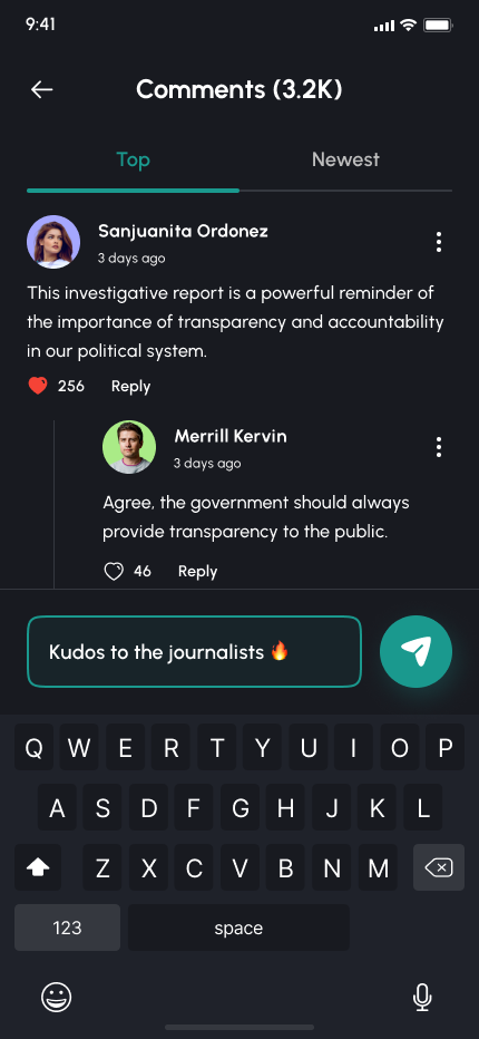 Newsline - News App - Reactnative App with Admin Panel Reactjs/Nodejs by JsmThemes