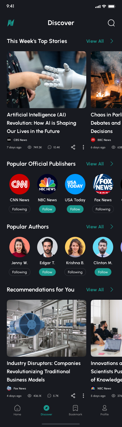Newsline - News App - Reactnative App with Admin Panel Reactjs/Nodejs ...
