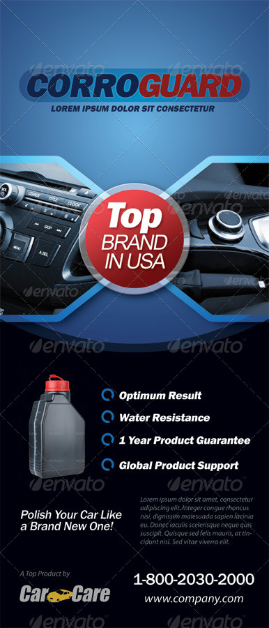 Premium Automotive Business Roll-up Banners, Print Templates | GraphicRiver