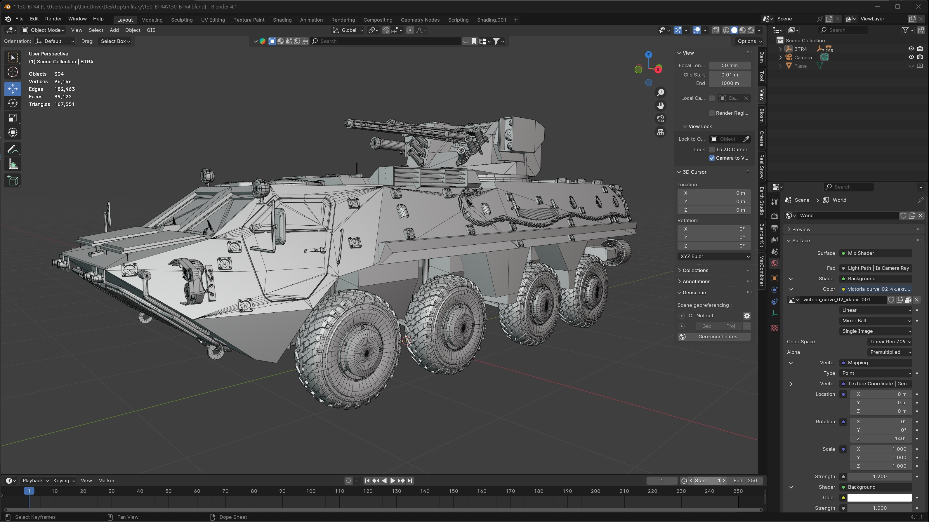 BTR 4E Infantry fighting vehicle by TurboCG | 3DOcean
