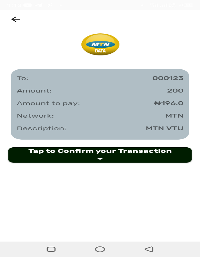Vtu Android App Template - Sell Airtime, Data, Cable Subscriptions ...