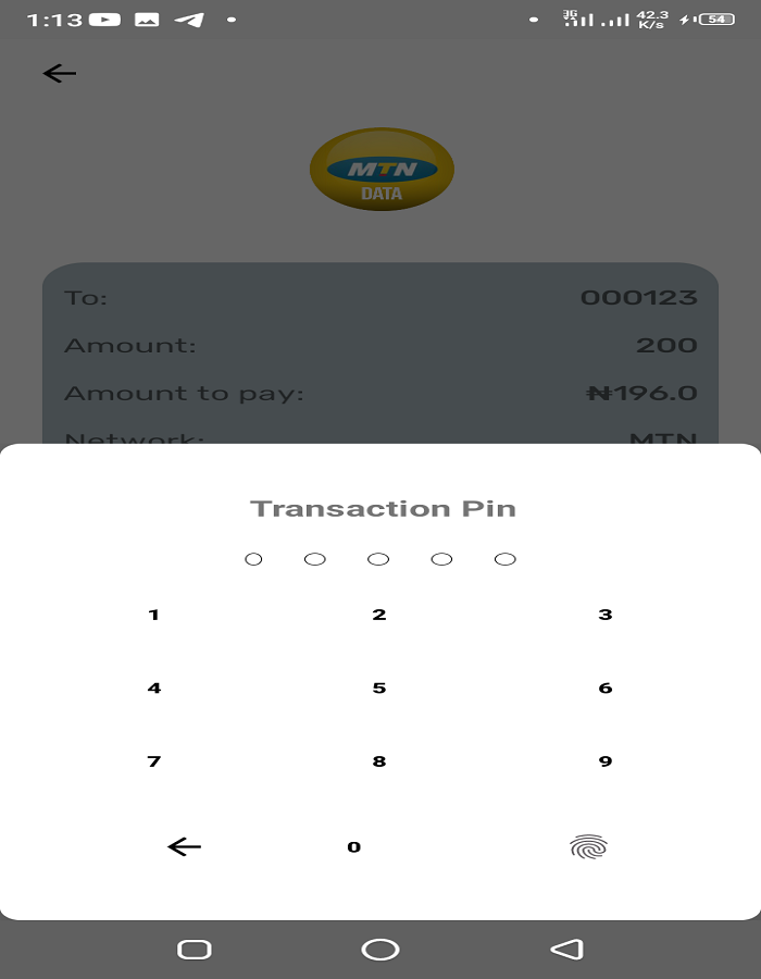 Vtu Android App Template - Sell Airtime, Data, Cable Subscriptions ...