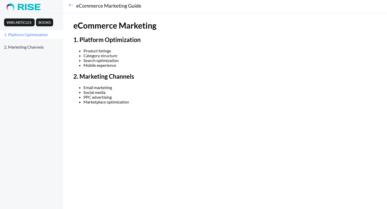 RiseWiki - Internal knowledge for RISE by techfago_scripts | CodeCanyon