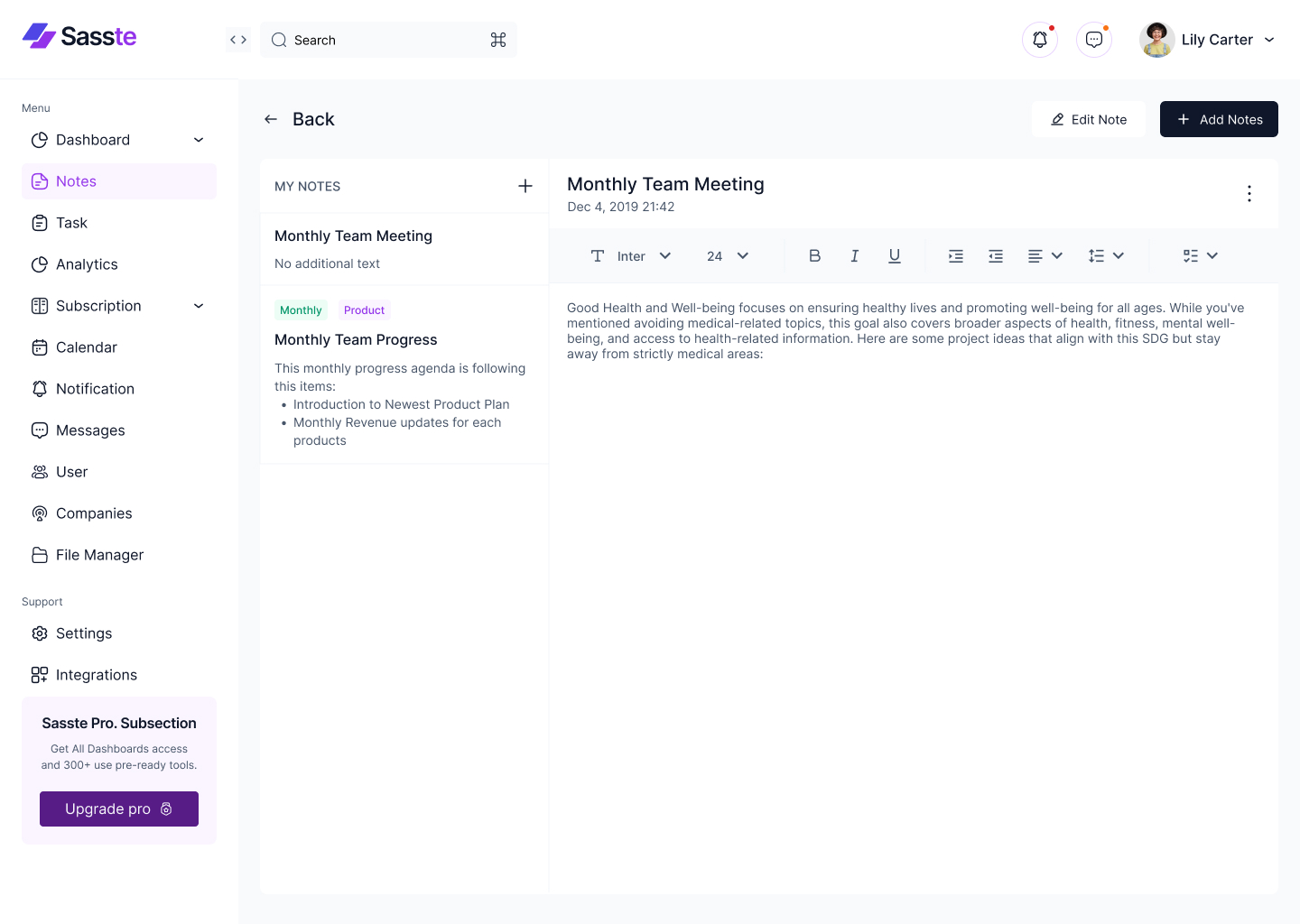 Saaste - Saas Admin Dashboard Figma UI Template Kit by QuomodoTheme