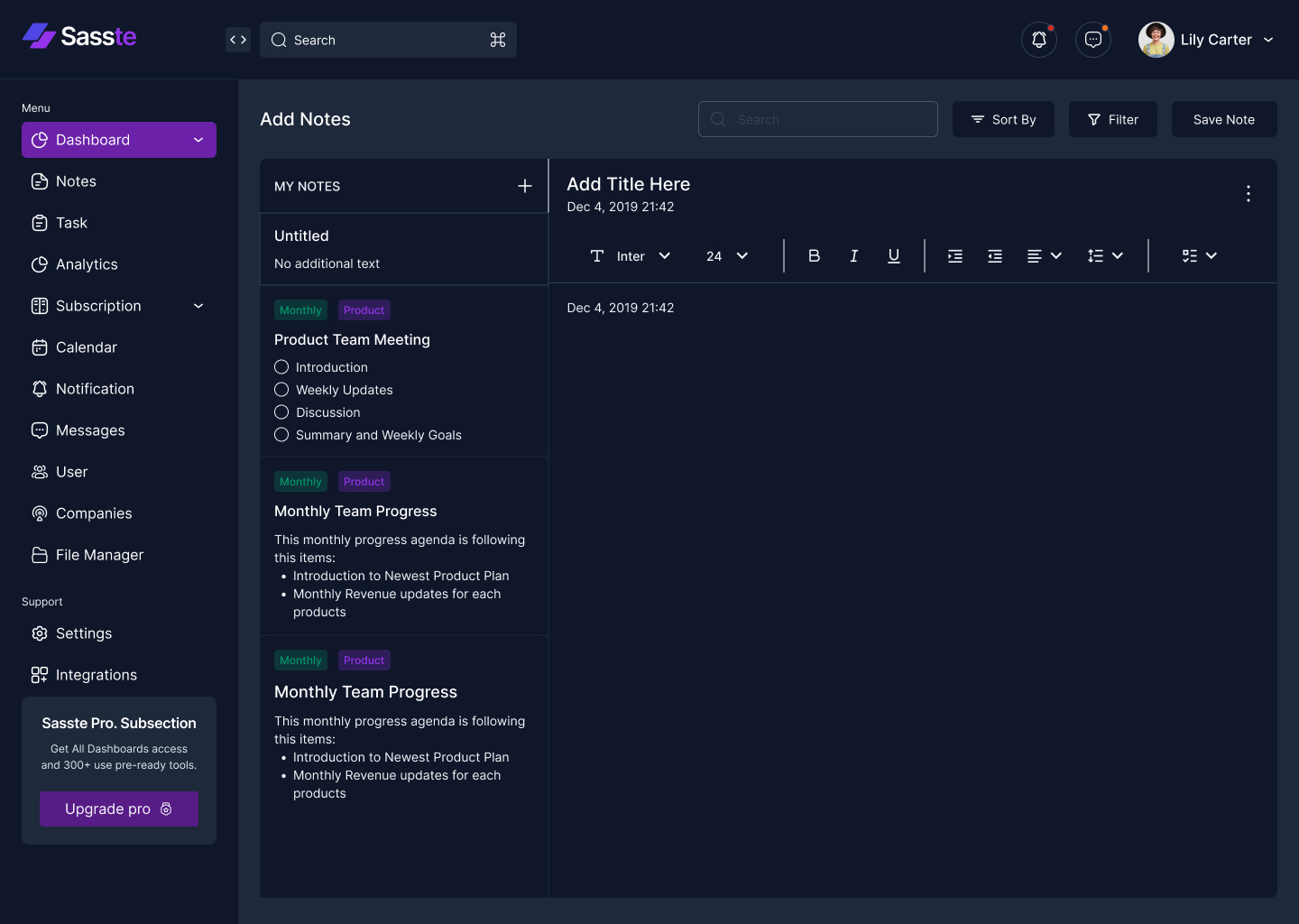 Saaste - Saas Admin Dashboard Figma UI Template Kit by QuomodoTheme