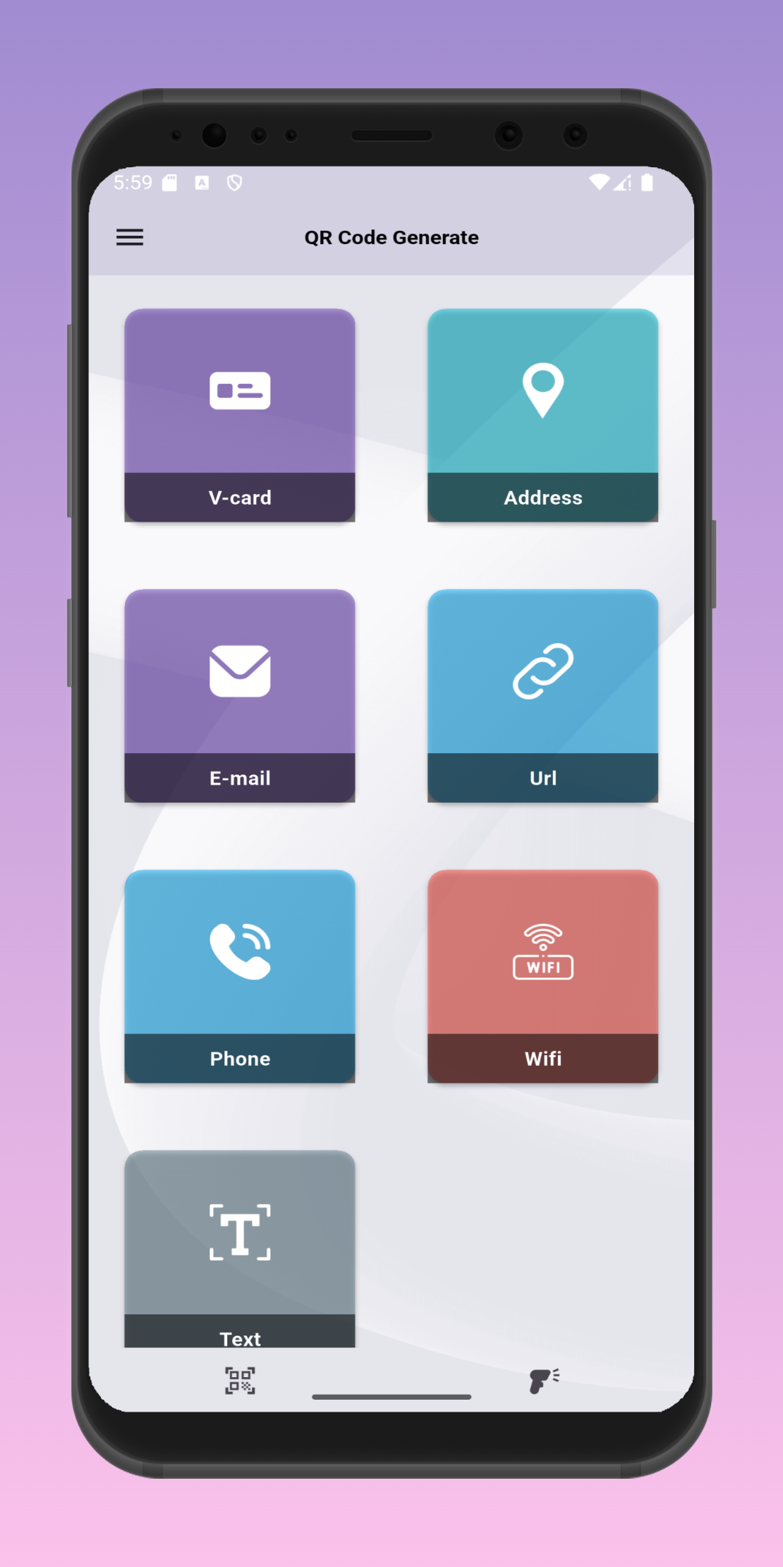 Generate and scan QR codes & barcodes | Full Kit by vk_Apps | CodeCanyon