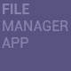 File Manager App - iOS UI Retina, Web Elements | GraphicRiver