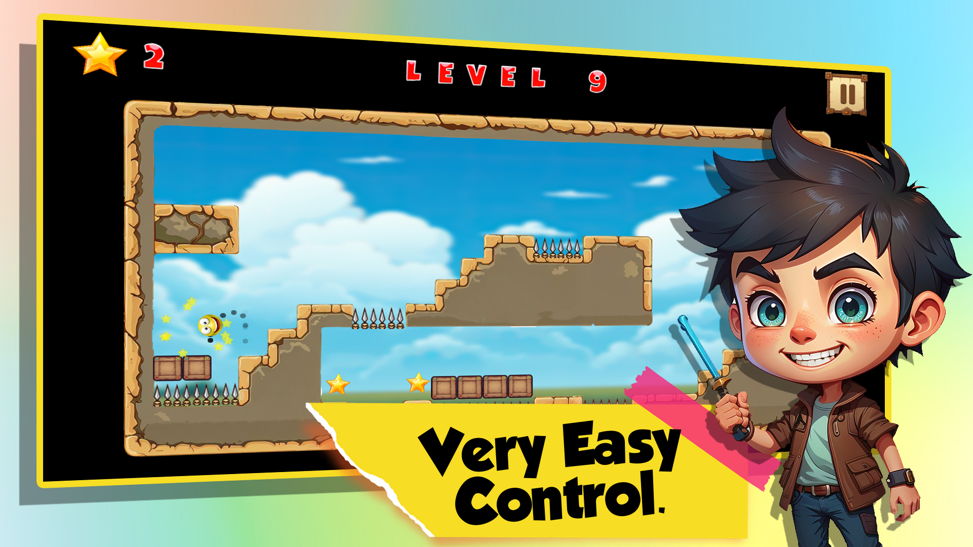 Crazy Bounce HTML5 Construct 3 Game by pairplaycreation | CodeCanyon