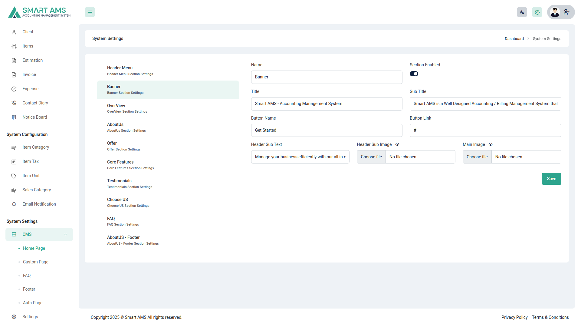 Smart AMS - Accounting Management System by smartwebinfotech | CodeCanyon