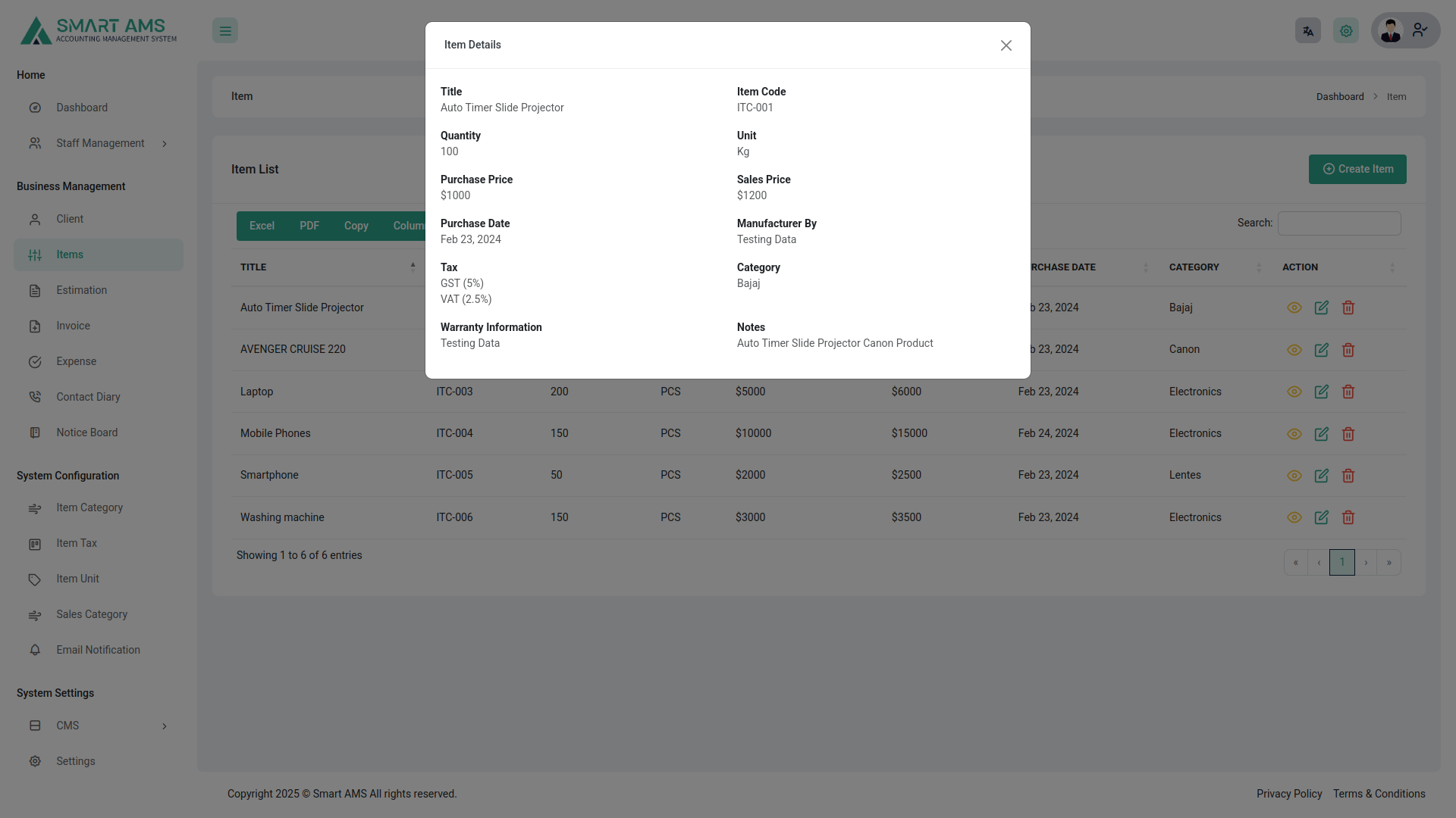 Smart AMS - Accounting Management System by smartwebinfotech | CodeCanyon