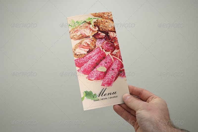 Restaurant Menu Brochure 3 Fold, Print Templates | GraphicRiver
