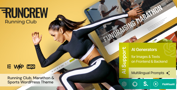 RunCrew | Running Club, Marathon & Jogging WordPress Theme by AncoraThemes