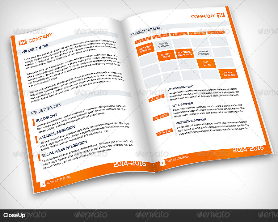 Proposal Template | Volume 1, Print Templates | GraphicRiver