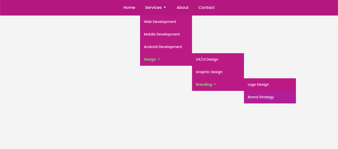 Animated Mega Menu CSS3 by reemstudio | CodeCanyon