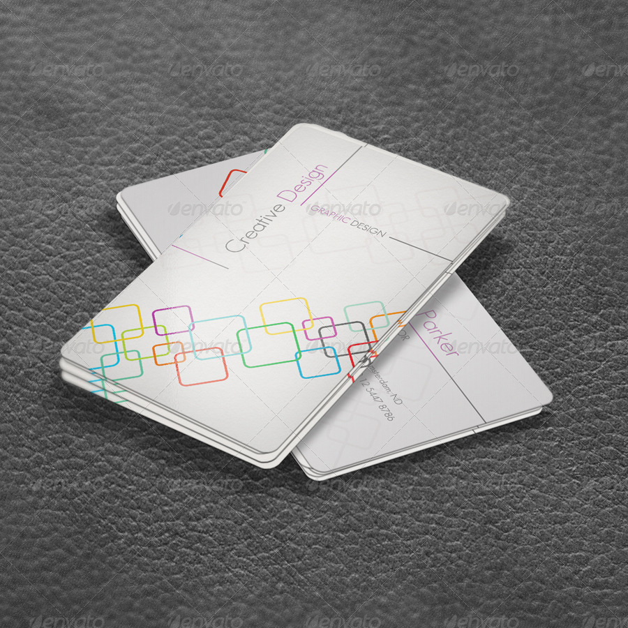 Modern Light Business Card, Print Templates | GraphicRiver