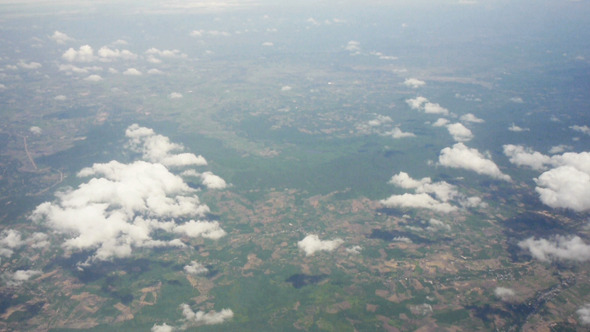 Flying Over Land, Stock Footage | VideoHive