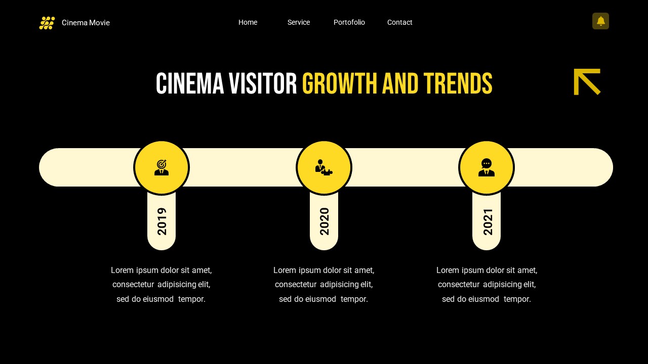 Cinema PowerPoint Template, Presentation Templates | GraphicRiver