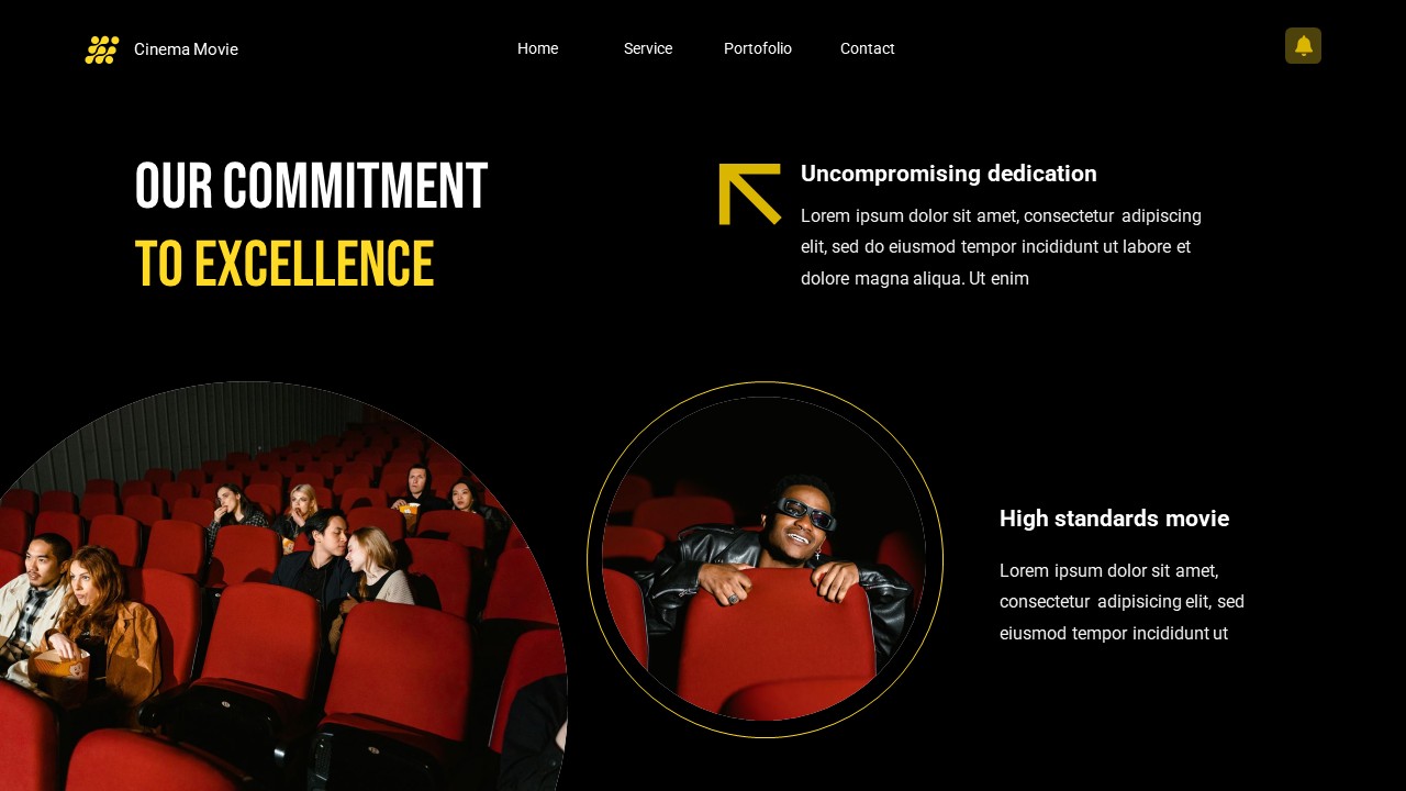 Cinema PowerPoint Template, Presentation Templates | GraphicRiver