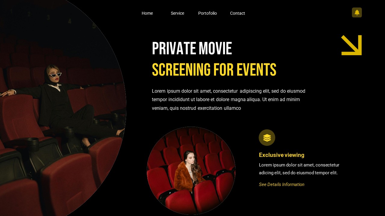 Cinema PowerPoint Template, Presentation Templates | GraphicRiver