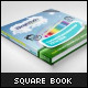 Square Book Mock-up, Graphics | GraphicRiver