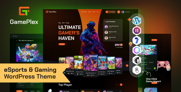 GamePlex - eSports and Gaming NFT WordPress Theme by pixelaxis ...