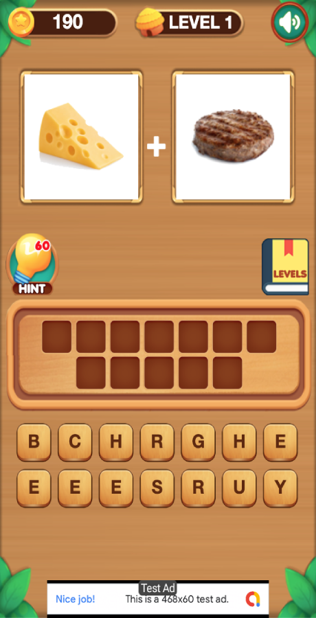 Word Pair - 2 Pics 1 Word Puzzle Game Android Studio Project with AdMob ...