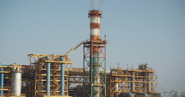 Dead Sea Works chemical factory for minerals and fertilizers, Dead Sea ...