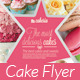 Cake Flyer / Magazine Ad, Print Templates | GraphicRiver
