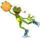 Frog Basketball, Vectors | GraphicRiver