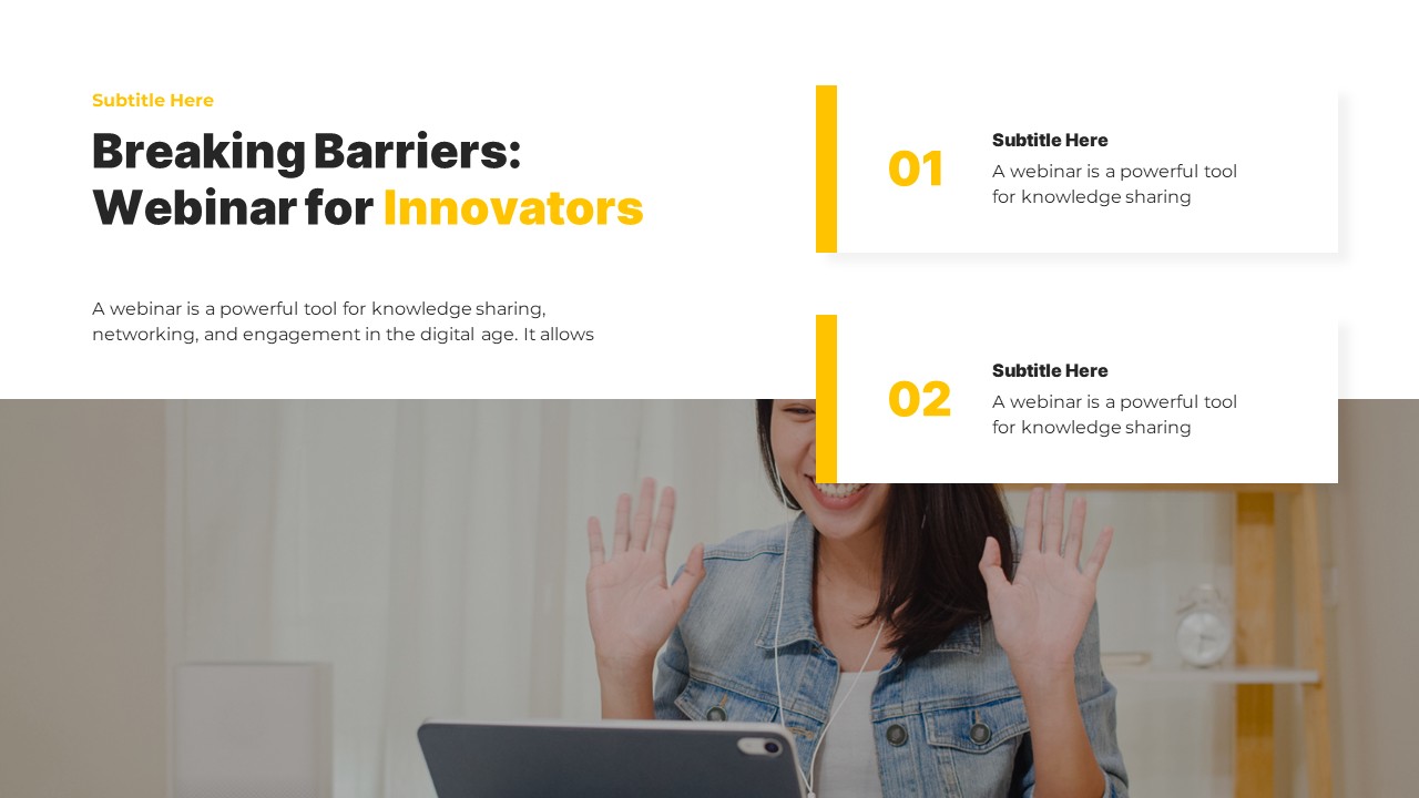 Wander - Webinar PowerPoint Template, Presentation Templates | GraphicRiver