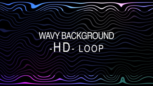 Wavy Background, Motion Graphics | VideoHive