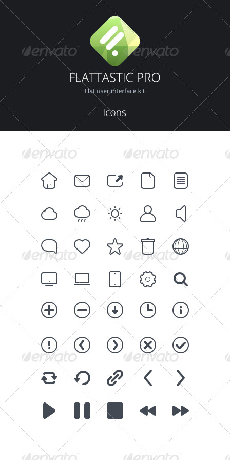 Flattastic Pro, Web Elements | GraphicRiver