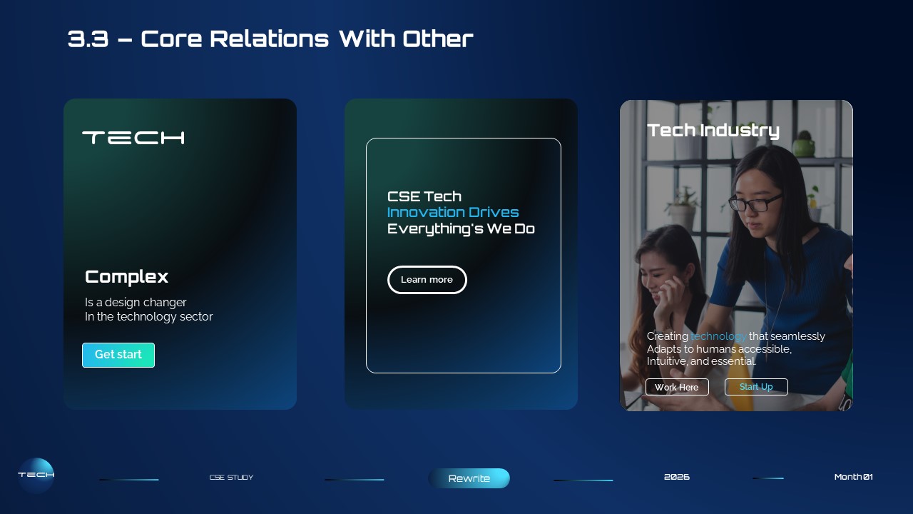 Computer Science and Technology Presentation, Presentation Templates
