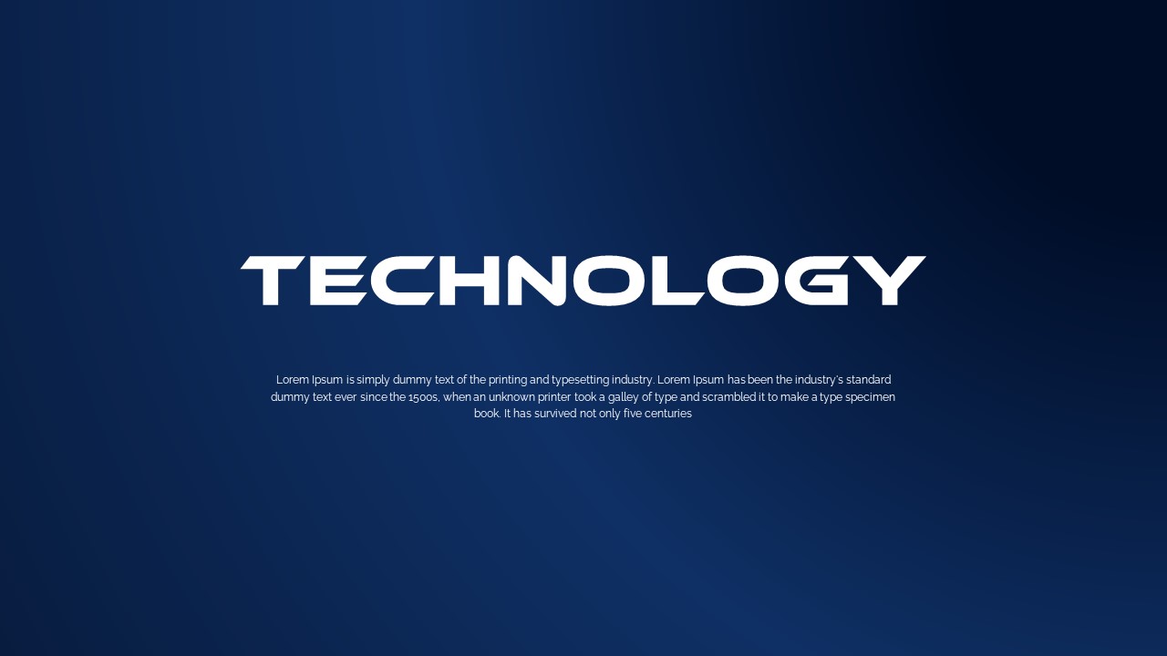 Computer Science and Technology Presentation, Presentation Templates