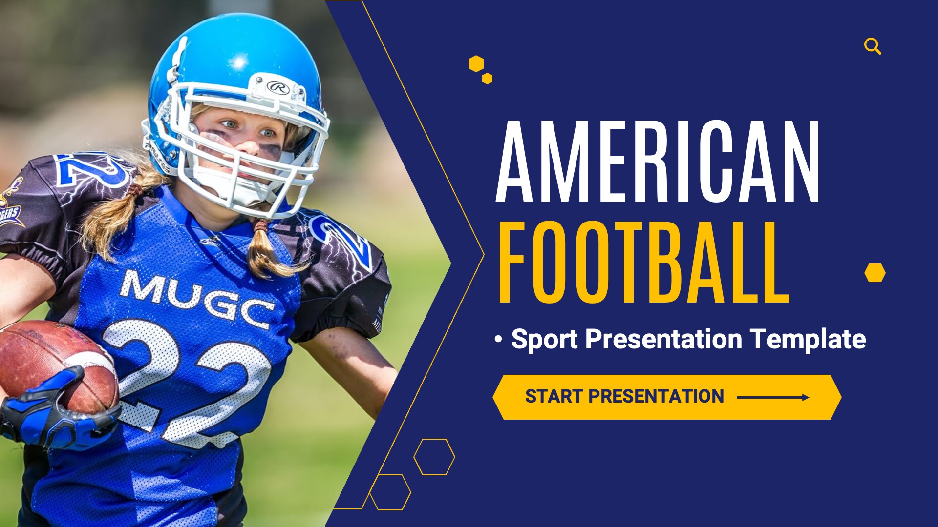 American Football PowerPoint Template, Presentation Templates ...