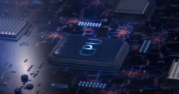 Motherboard CPU Circuits 4k, Motion Graphics | VideoHive