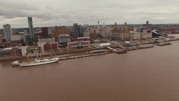 Liverpool sea front, Stock Footage | VideoHive