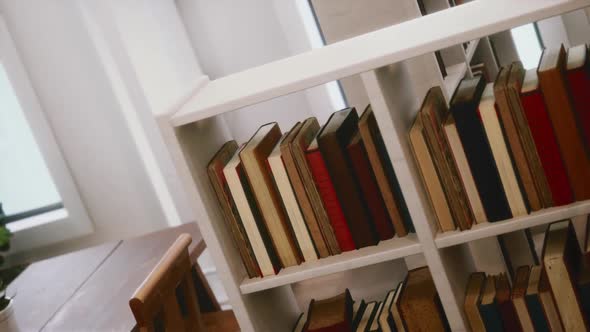 Modern Library Background Animation 2, Motion Graphics | VideoHive