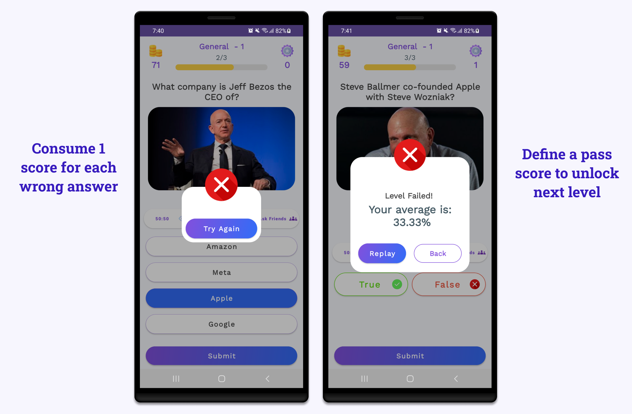 Online Quiz | Multiple Choice + True/False + Word, Sound, Image Guess ...